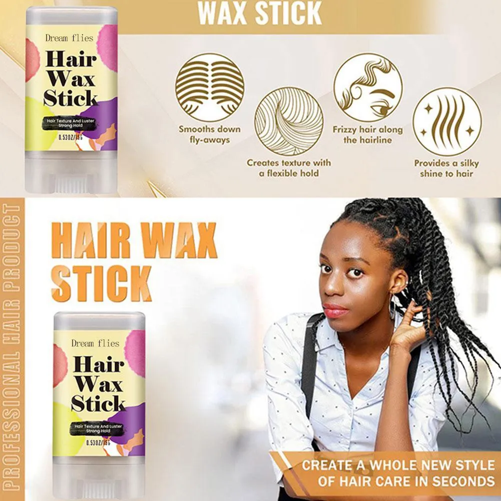 Hair Wax Stick Professional Broken Hair Artifact Styling Hair Frizz ...