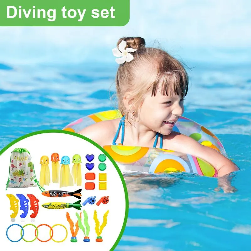 Dive into Fun: Premium ABS Underwater Pool Toys Training Set from ...