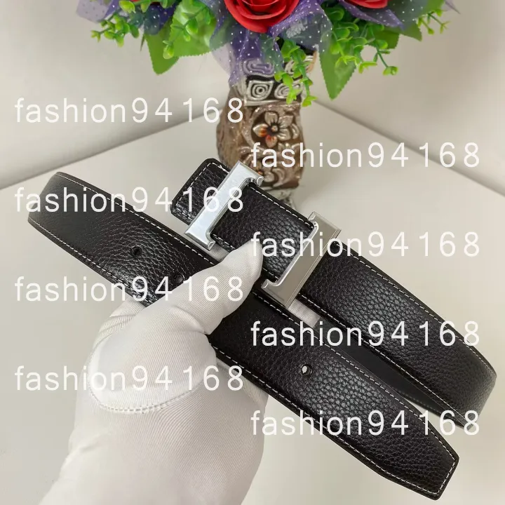 Fashion Belt Genuine Cowhide Leather Smooth Buckle Retro Thin Waist ...