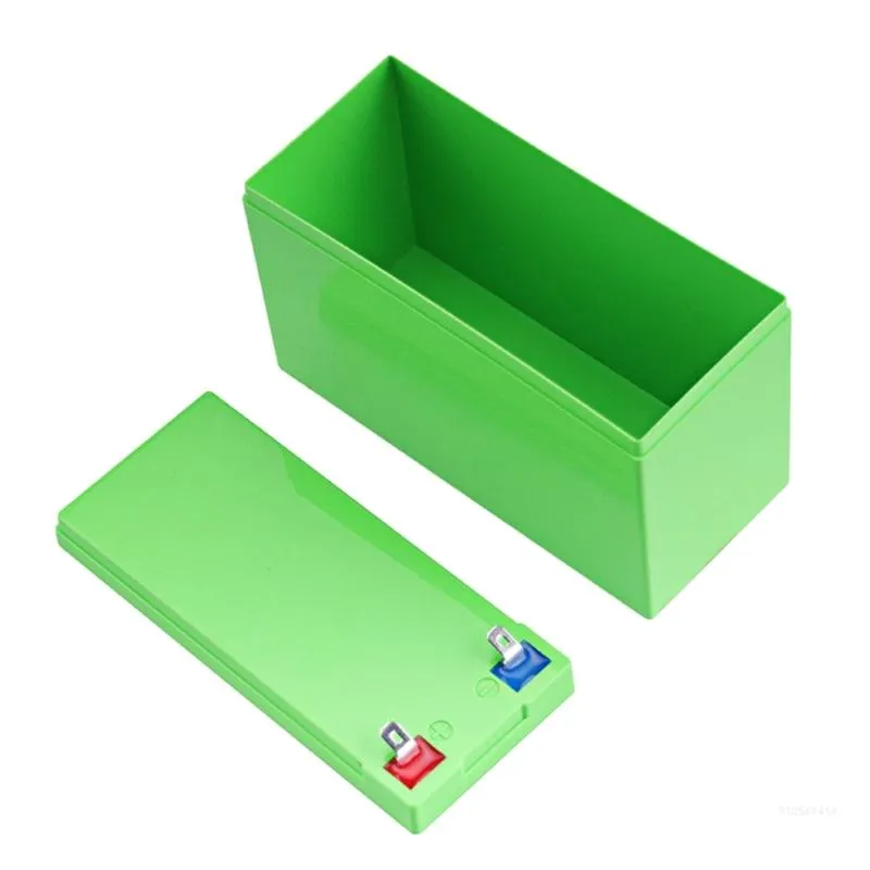 18650 Battery Storage Box ABS Case with Nickel Strips for 12V 7Ah DIY ...