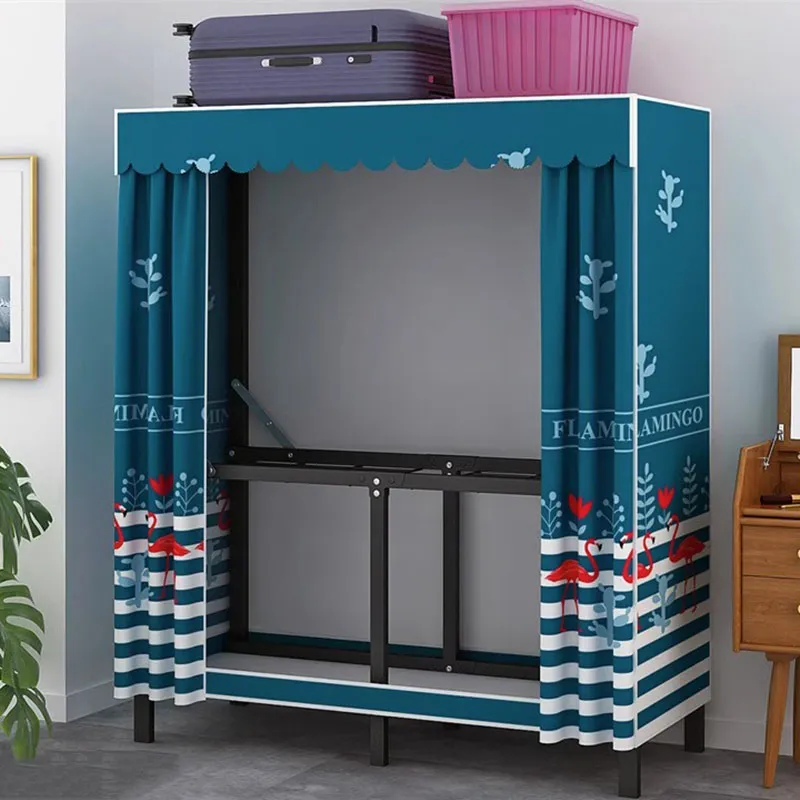 Iron wardrobe small store