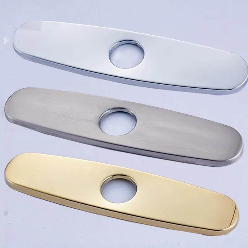 10'' Round Stainless Steel Faucet Cover Plate for Kitchen and Bathroom ...