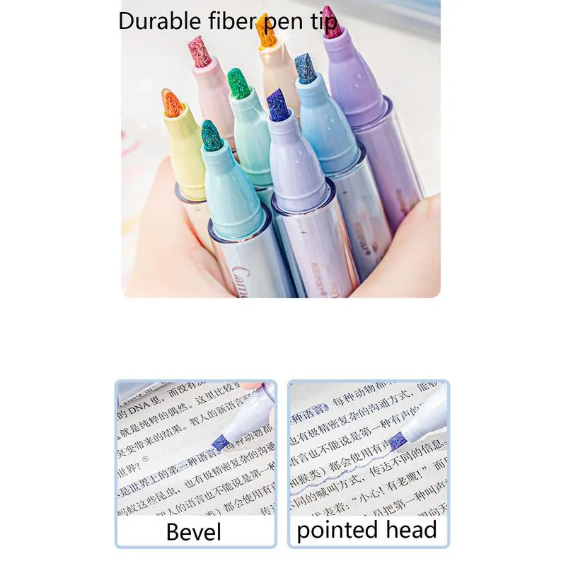 4-Pack Highlighter Pens, Smudge-Proof Art & Craft Supplies for Bullet ...