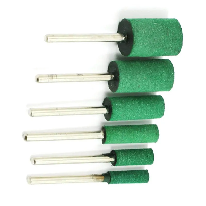 DHgate.com:6pcs Rubber Cylinder Head Buffing Grinder Bits for Gemstone ...