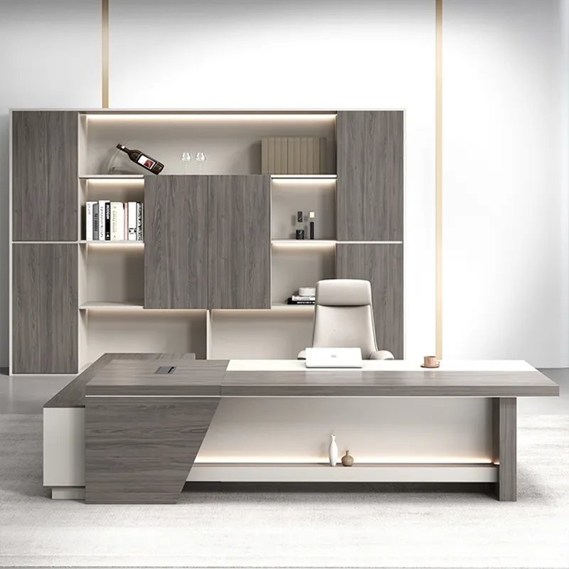 Modern Executive Office Table | Customized Office Desk With Chair High ...