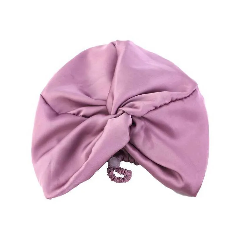 Adjustable Silk Sleep Hair Cap: Double-Layer Satin for Curly, Straight ...