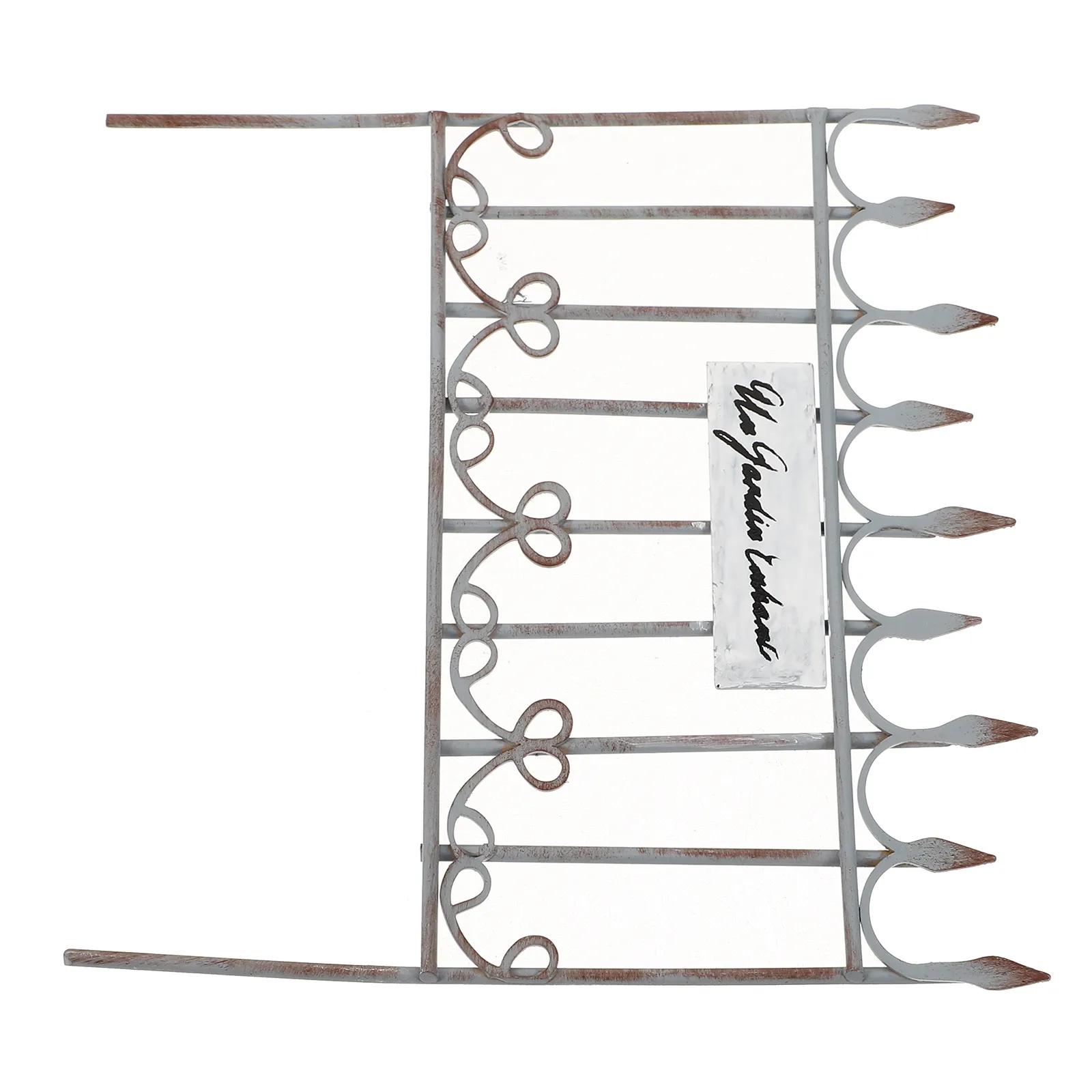 DHgate.com:2024 Mini Iron Fence Micro Landscape Decor, Black Miniature ...