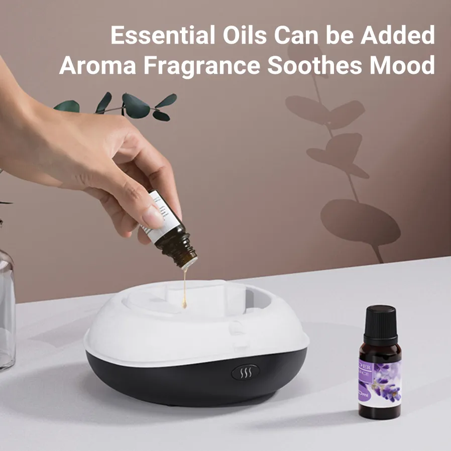 200ml Mini USB Ultrasonic Flame Aroma Diffuser Humidifier with LED ...