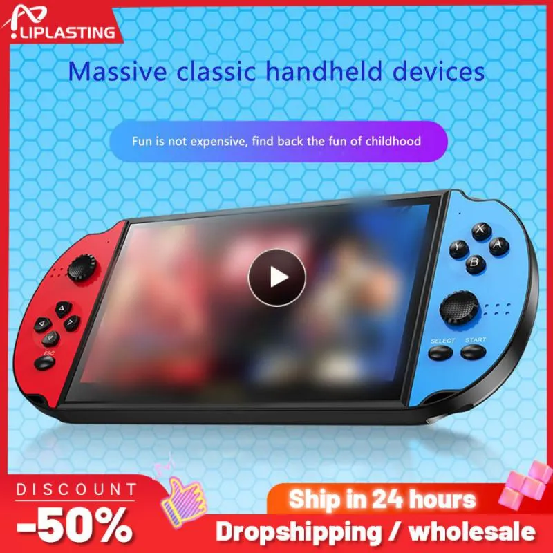 Immersive Gaming on the Go: Sleek Handheld Game Console X12 Plus from ...
