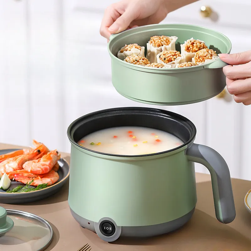 Electric Hot Pot for Dorms & Small Spaces: Non-Stick, Multi-Functional ...