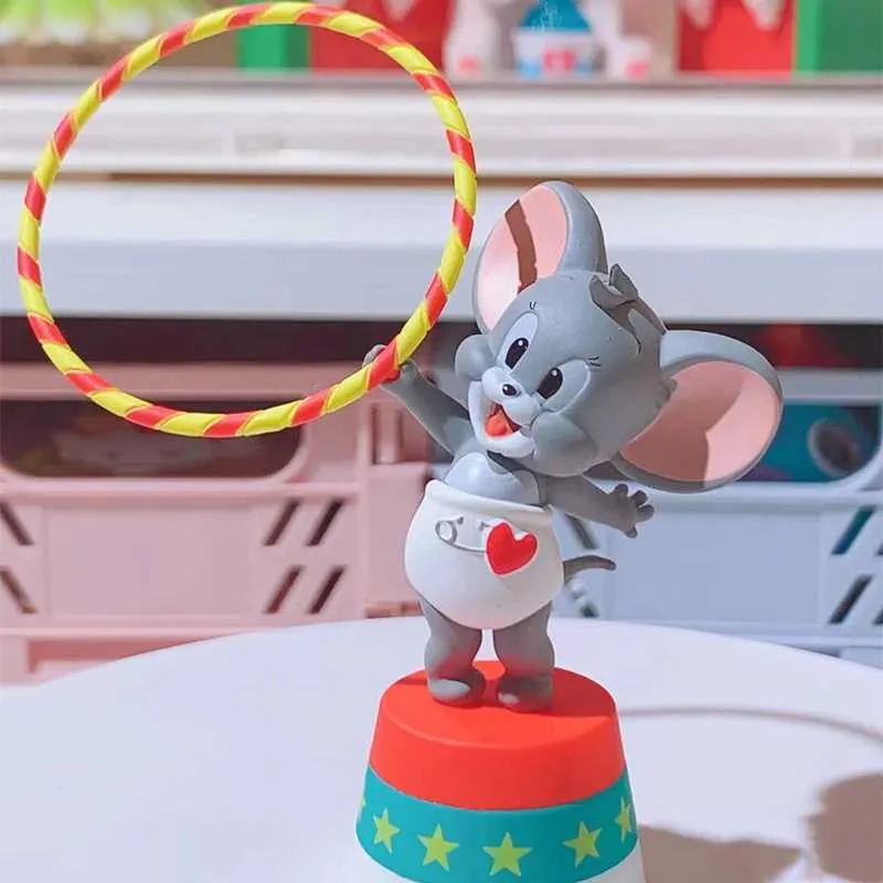 Kawaii Miniso Tom Jerry Circus Blind Box Perfect Cute Desktop Decor And ...