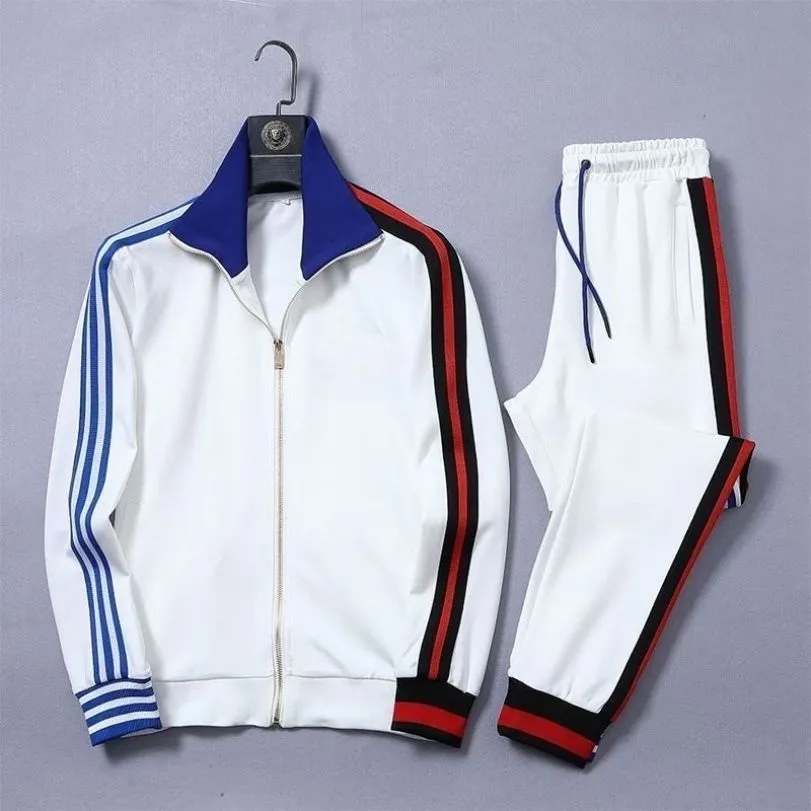 Brand Mens Tracksuit Set Long Sleeve Jacket And... From Clothing1jie ...