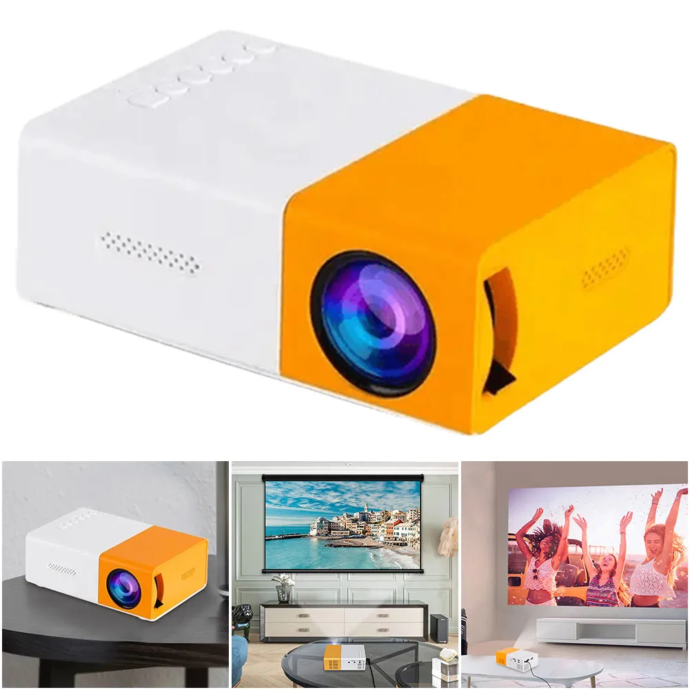DHgate.com:Compact LED Mini Pocket Projector with HDMI, USB, AV, and TF ...