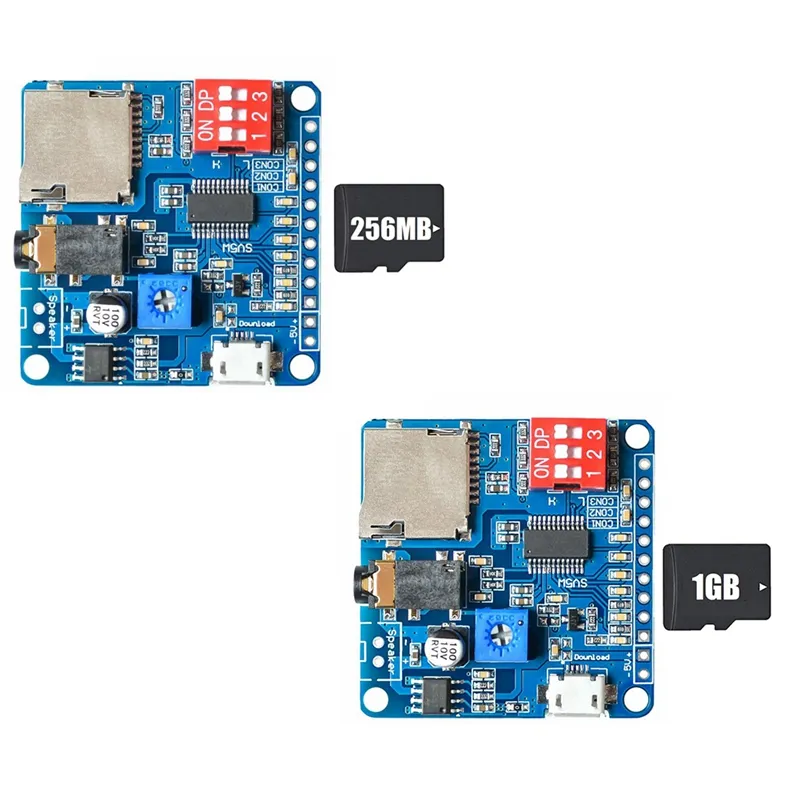 DHgate.com:5W Voice Playback MP3 Player Module with Memory Card, UART ...