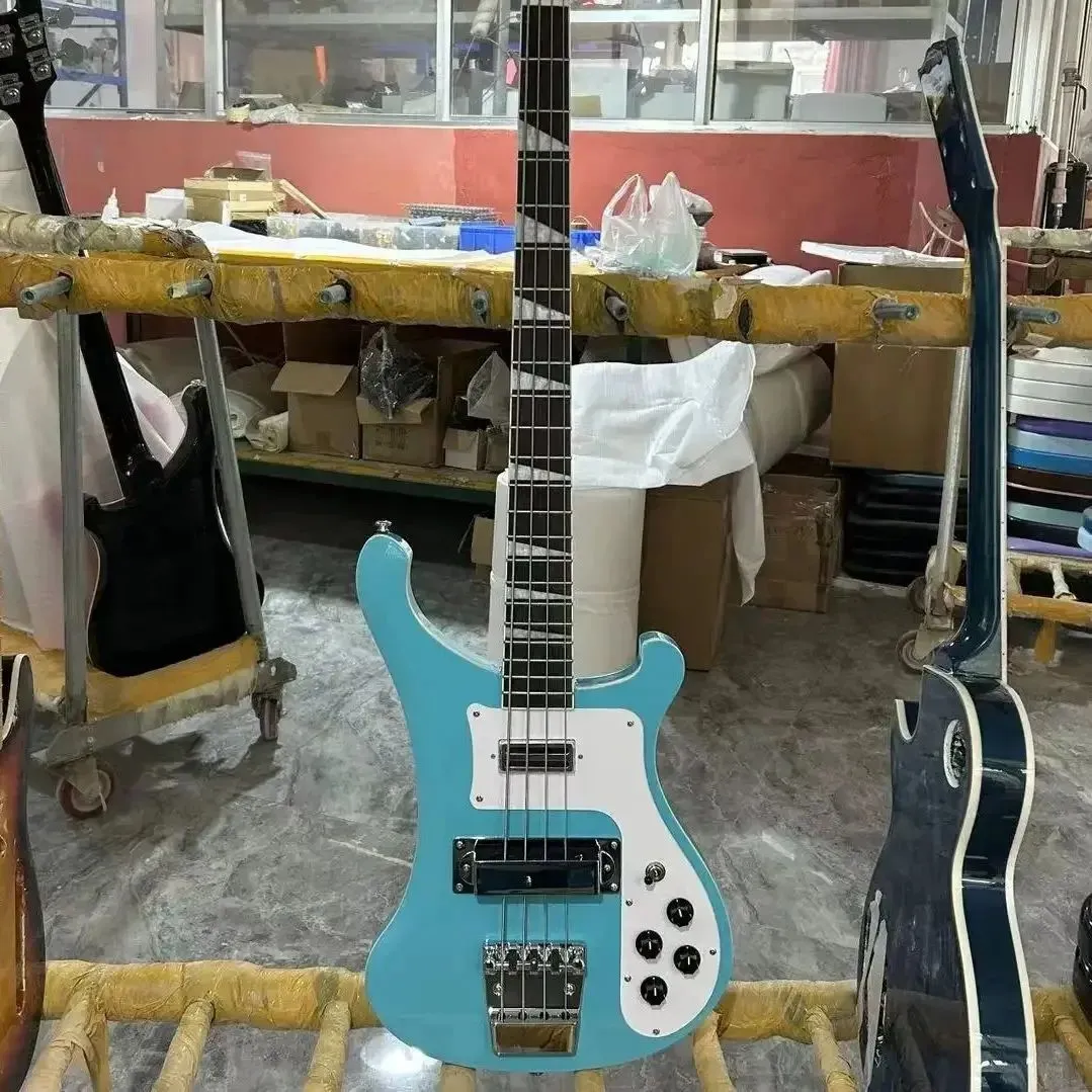 High Quality RICK 4003 Bass Short Scale Bass Guitar With Rosewood ...