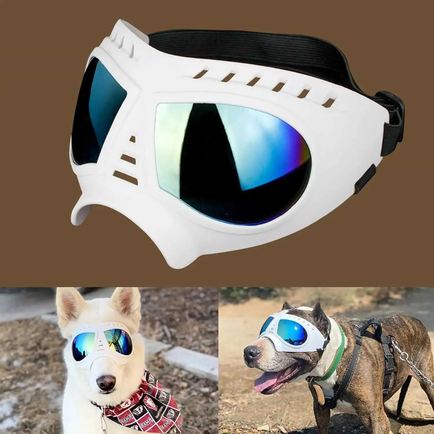 Premium Dog Goggles: UV Protection Sunglasses for Medium/Large Dogs ...