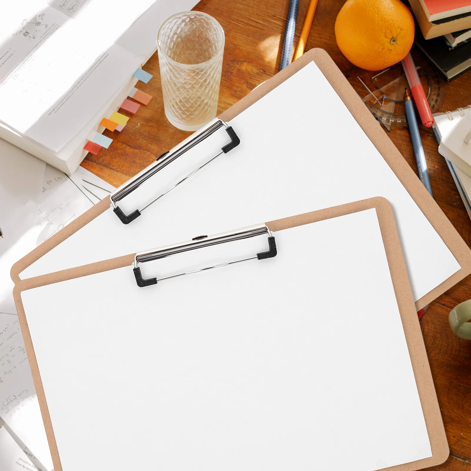 DHgate.com:3-Pack Sturdy Multi-Functional Wooden Clipboards for Writing ...