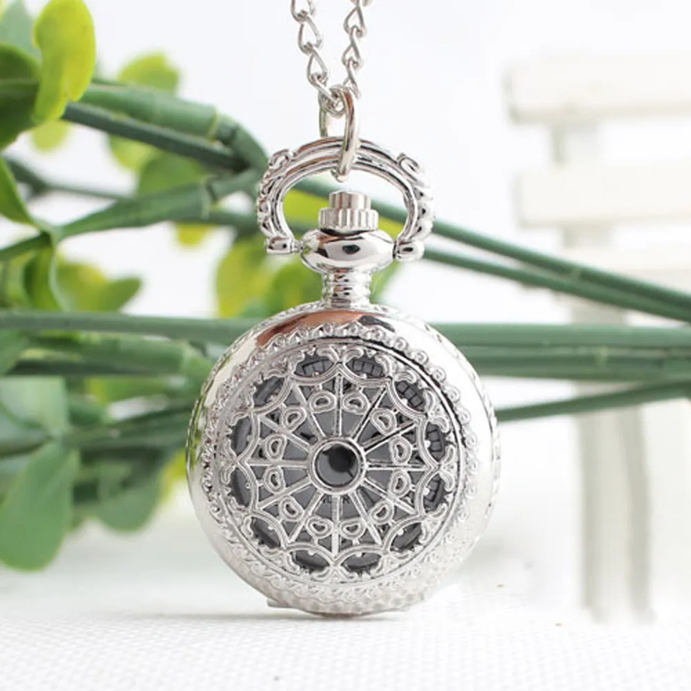 Spider Webs Retro Pocket Watch Necklace Small... From Dh1100285003, $24 ...
