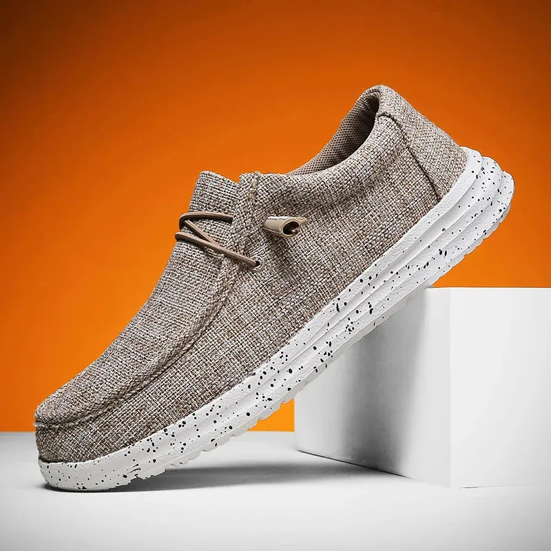 Wholesale Boat Canvas Shoes Mens Canvas Dress Shoes Lightweight Canvas ...