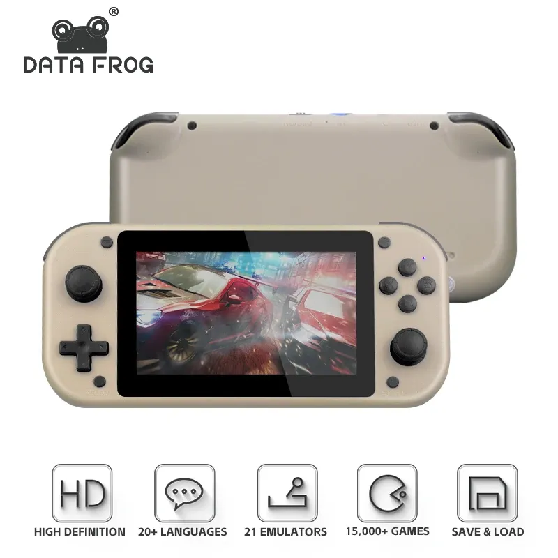 3 Inch Mini Handheld Game Console 8GB Portable Game Player With 19000 ...