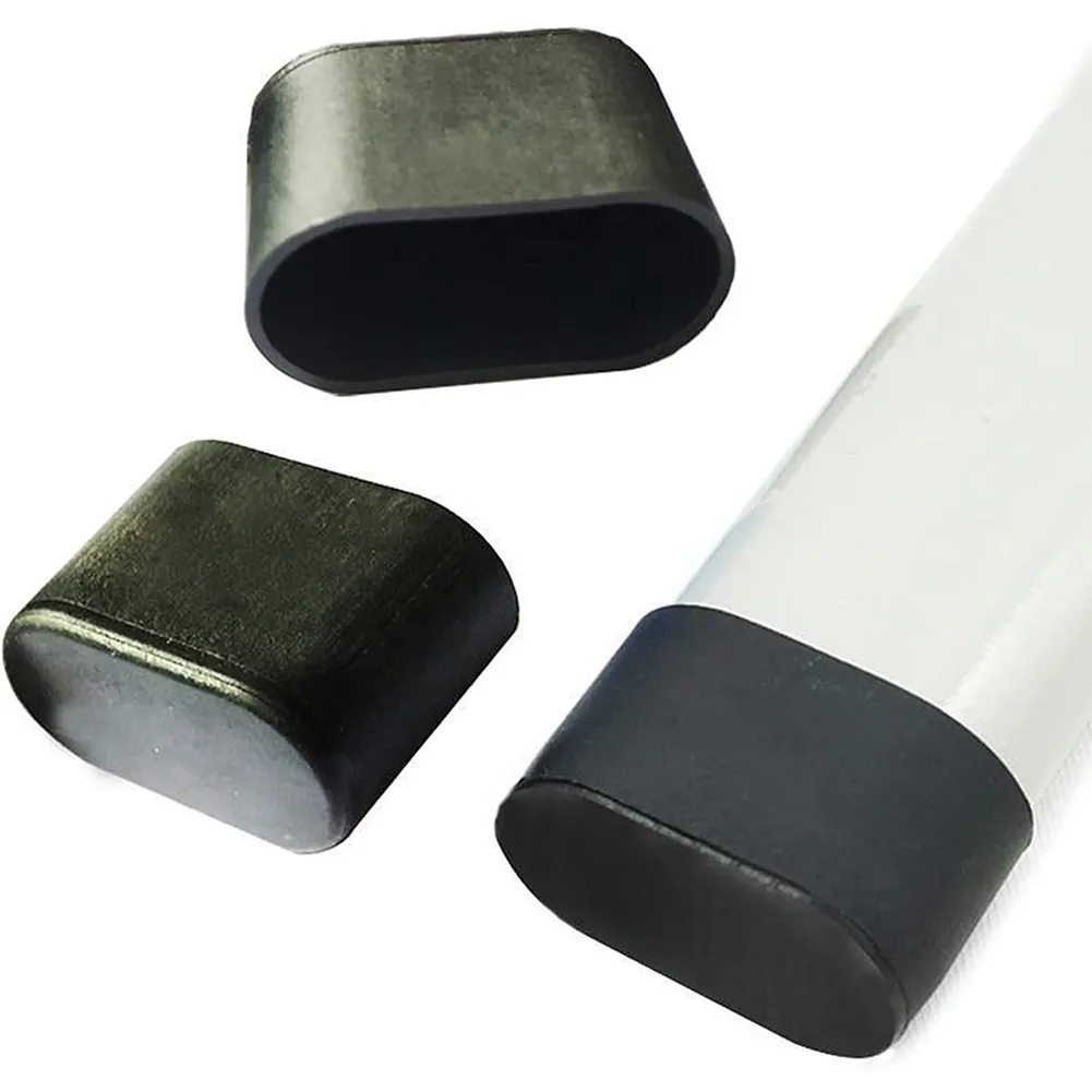 Oval Covers Chair Leg Cap Table Feet PVC Floor Protectors For Outdoor ...