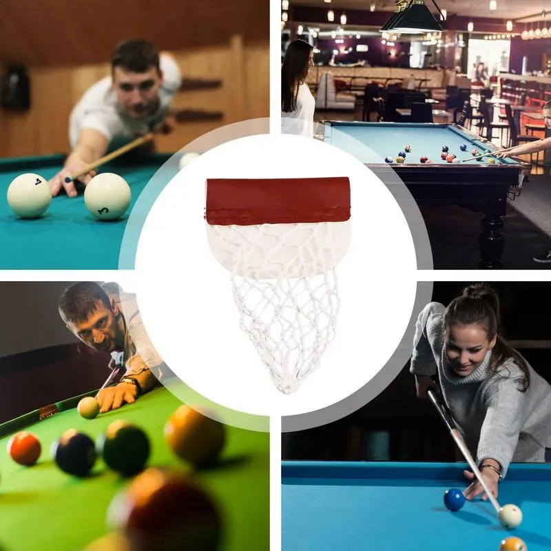 DHgate.com:6-Pack PU Leather Pool Table Pockets, Durable Billiard Drop ...