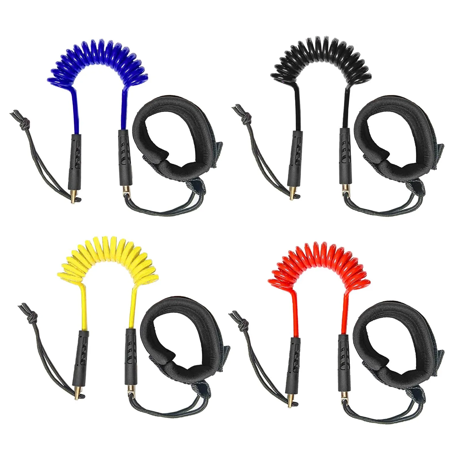 DHgate.com:UpgradedSurf Leash with Wrist Strap, Coiled SUP Paddle ...