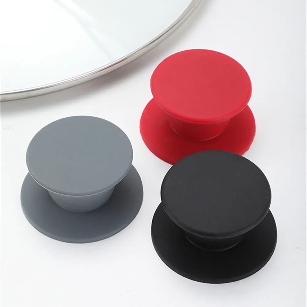 Universal Silicone Lid Knob - Heat-Resistant Pot Lid Handle Replacement ...