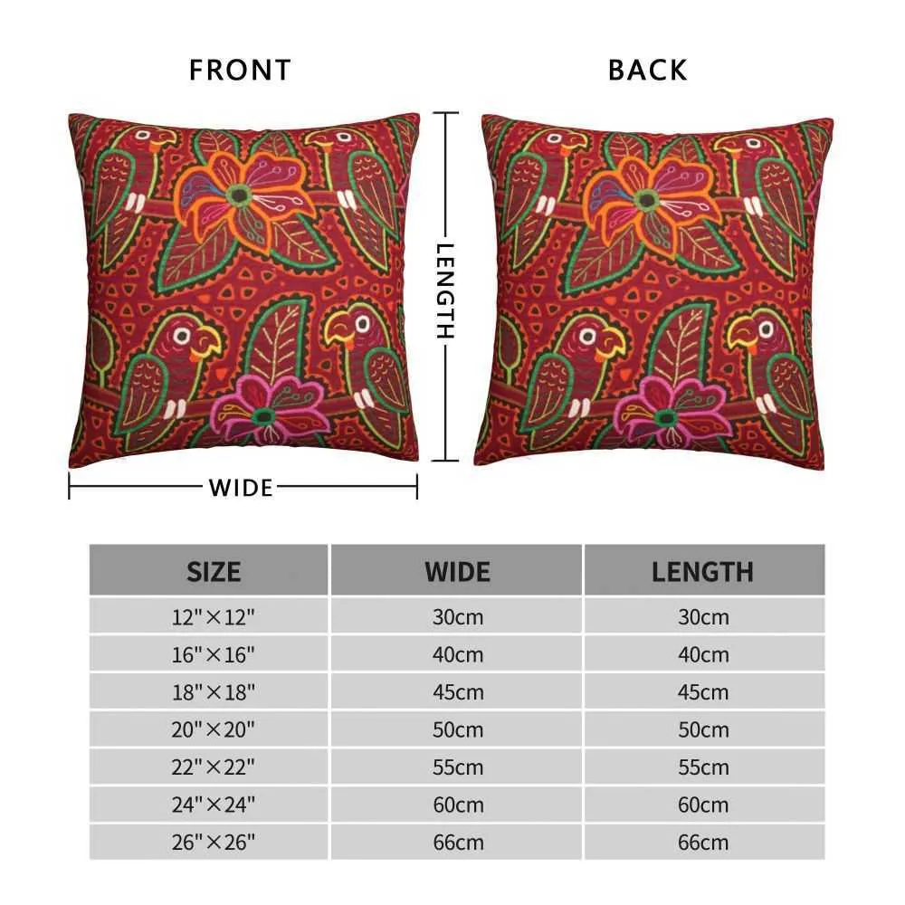 Stylish And Durable Kuna Batik Fabric With Veet Pattern And Zipper ...