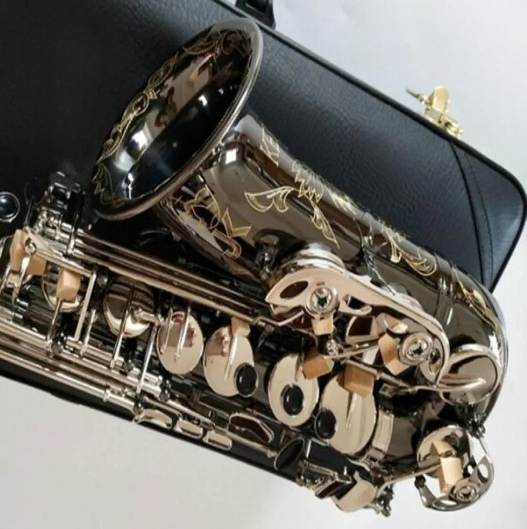 Professional Alto Saxophone - Black Nickel Silver Alloy, German Design ...