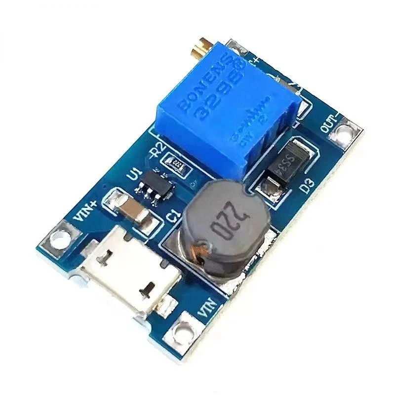 DHgate.com:Adjustable DC-DC Boost Module: MT3608 2A Boost Converter, 2V ...