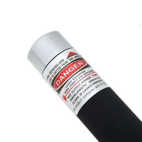 Red Light 650nm5mw Single Point Laser Pointer Pointing Star Pen Cat And ...