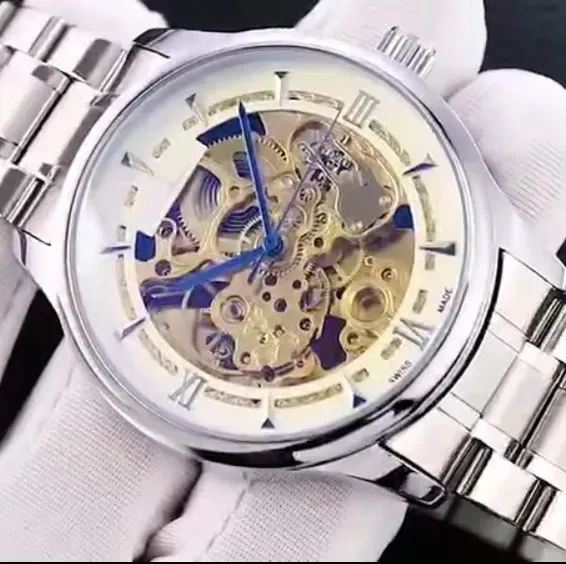Mens Luxury Watches: Automatic Mechanical Wristwatch With Sapphire ...