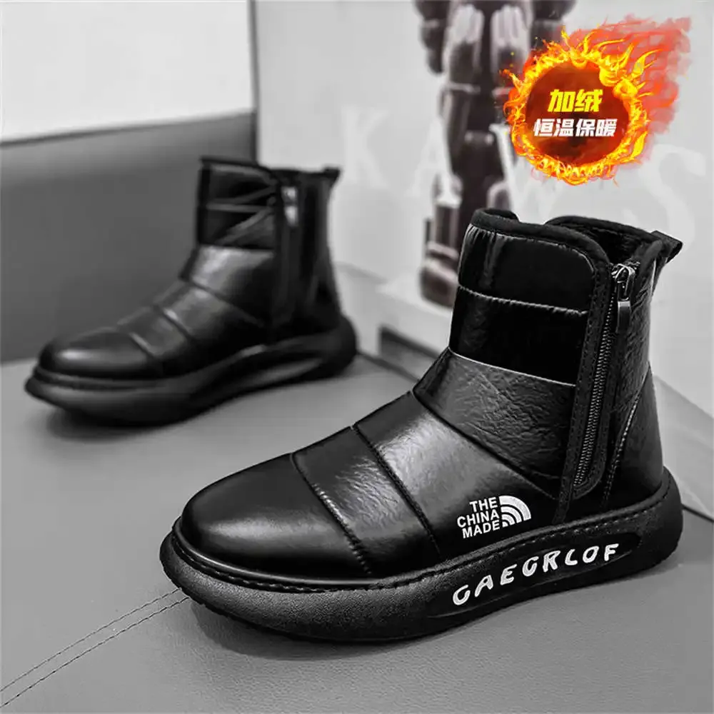 Sapateneis High Top Snow Boots For Men Size 48 Casual Sneakers Luxury ...