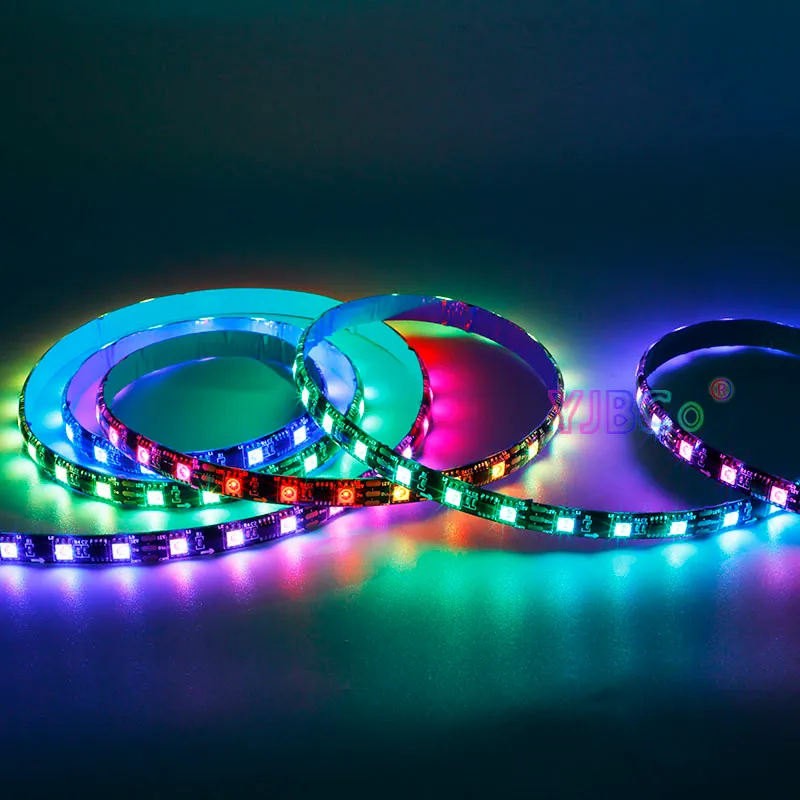 DHgate.com:12V/24V 5M WS2811 LED Strip, Addressable 30/48/60/72 LEDs/M ...