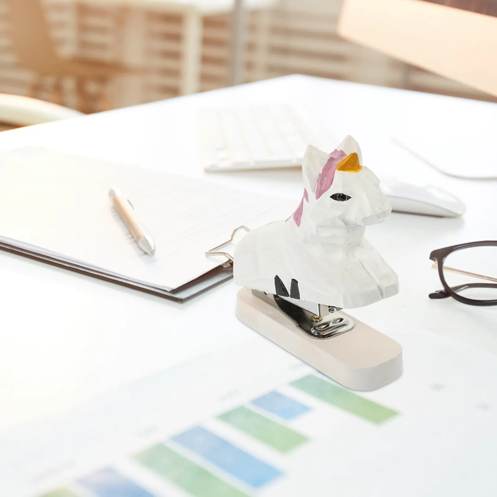 DHgate.com:Handcrafted Flamingo Stapler: Unique Wooden Desktop Stapler ...