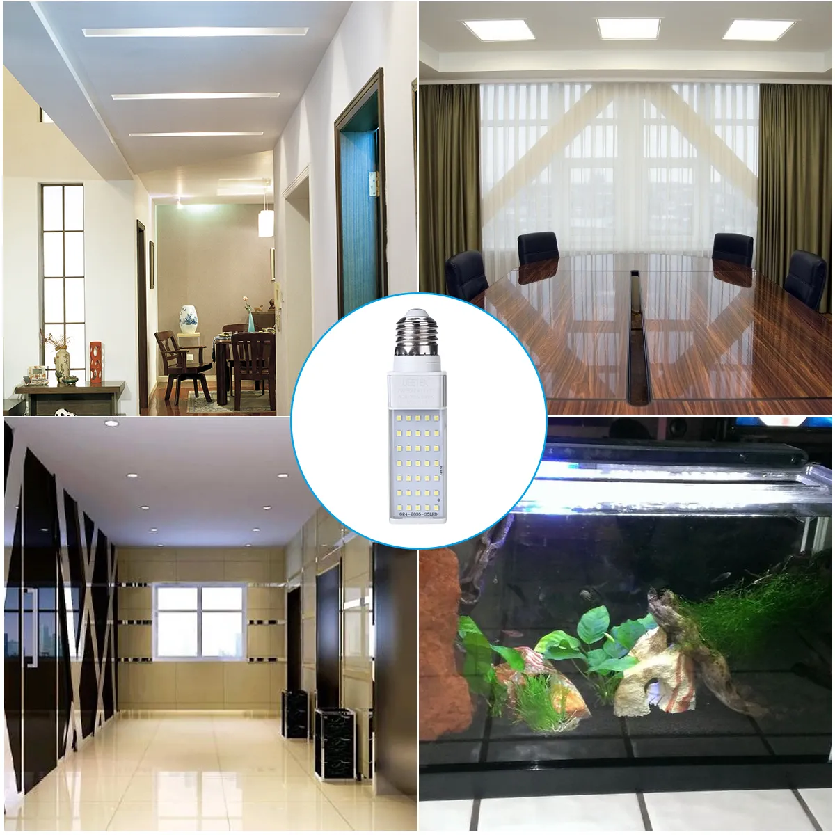 DHgate.com:7W E27 LED Aquarium Light for Turtle, Reptile, Lizard ...