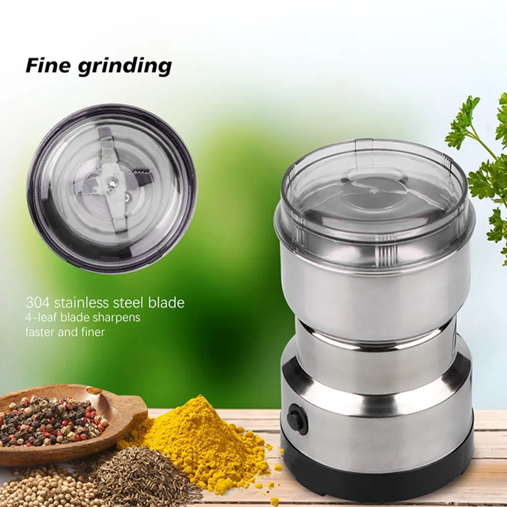 Electric Coffee Grinder Kitchen Grinder Machine for Cereal, Nuts, Beans ...