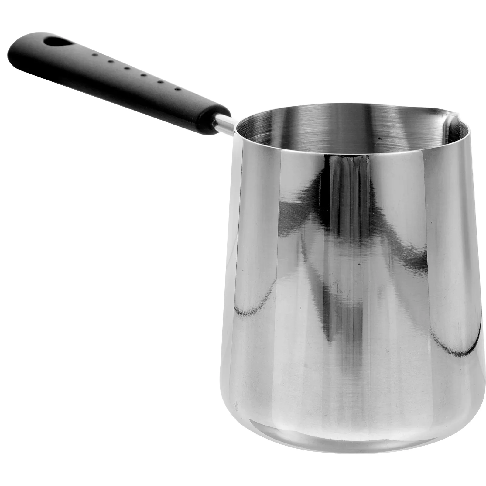 Milk Pan with Pour Spout - Reusable Small Sauce Pan for Kitchen Cooking ...