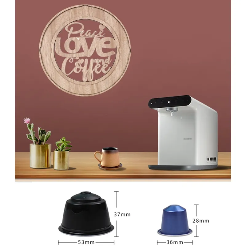 Wooden Coffee Capsule Holder Retro Wall-Mounted Coffee Pod Rack ...