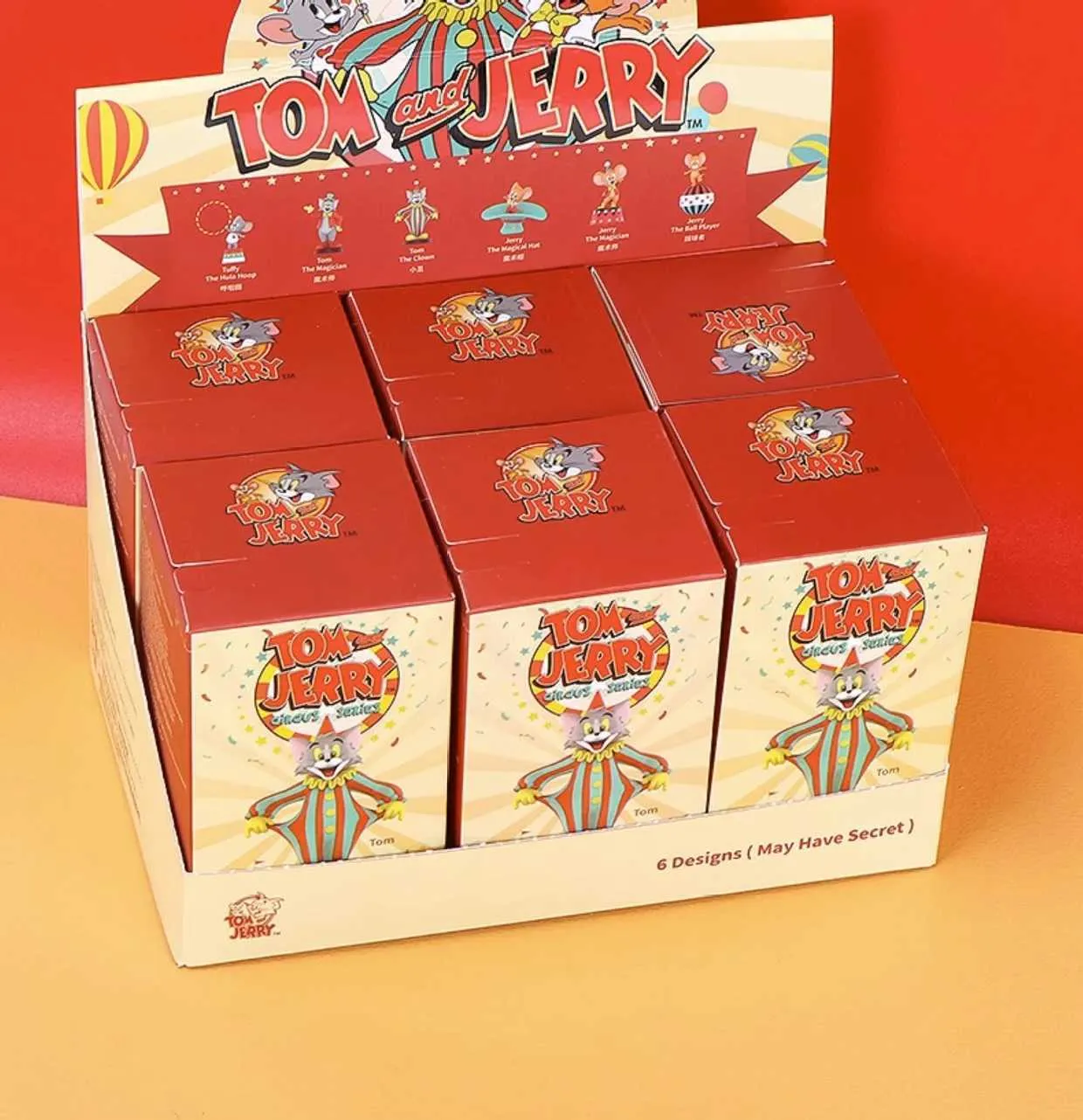 Kawaii Miniso Tom Jerry Circus Blind Box Perfect Cute Desktop Decor And ...