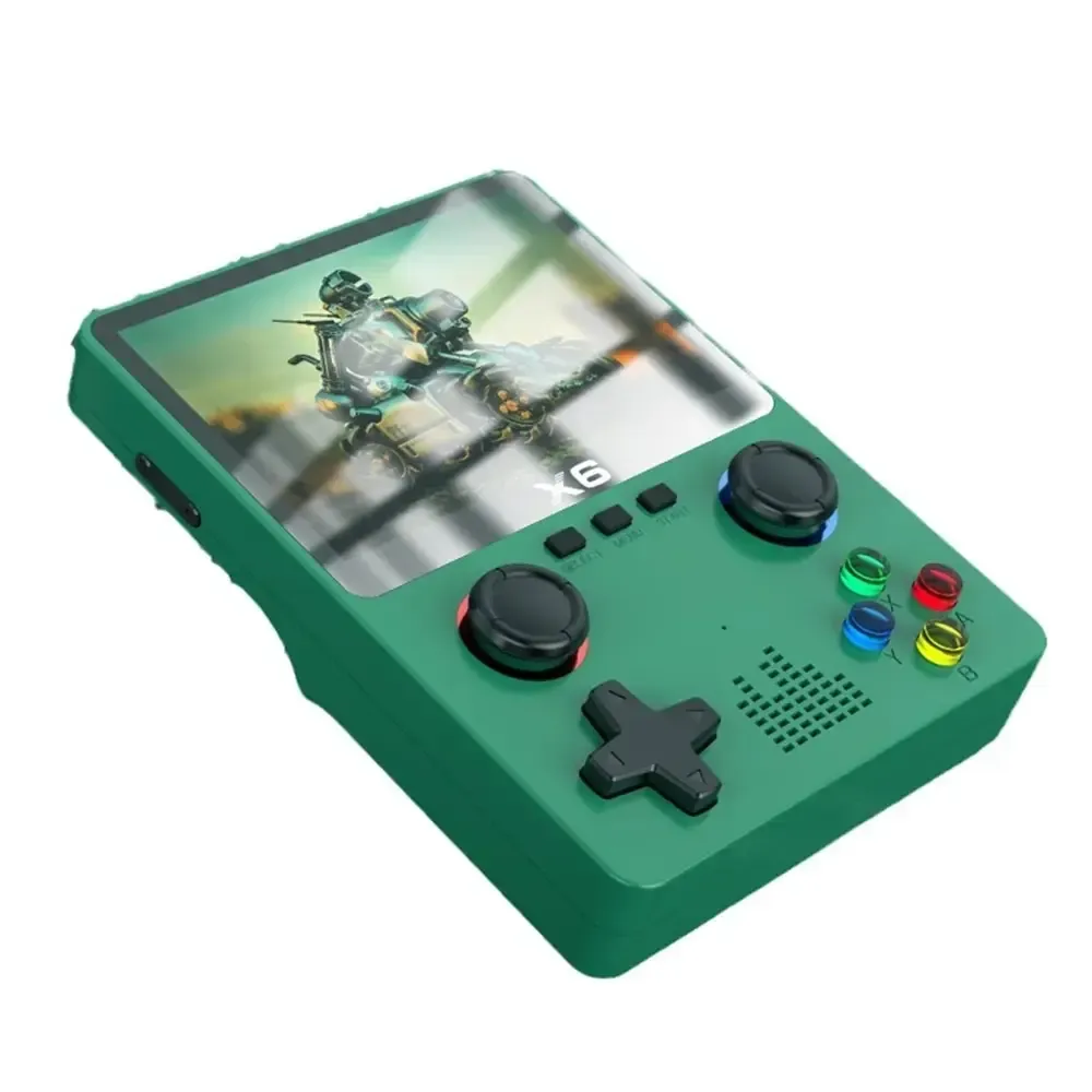 New X6 Handheld Game Player with 3.5-Inch IPS Screen, Dual Joystick ...