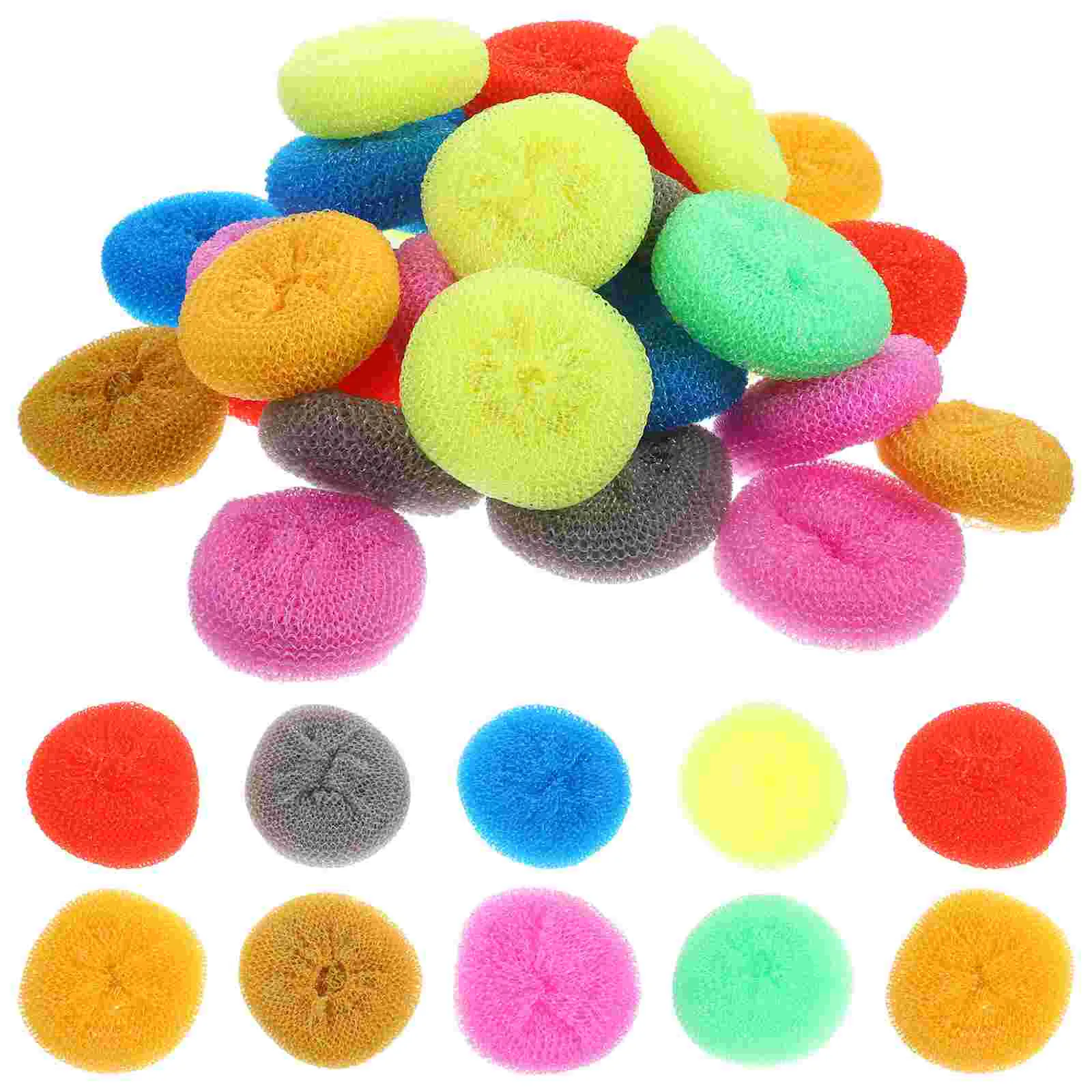 Reusable Stainless Steel Scrubber Balls - 30-Pack for Kitchen Pots and ...