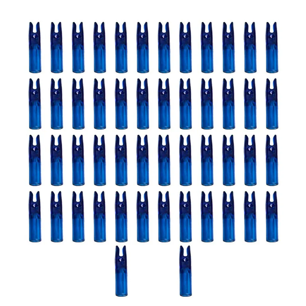 Archery Arrow Nocks Pack Of 50 Archery Arrow Nocks For Carbon And ...