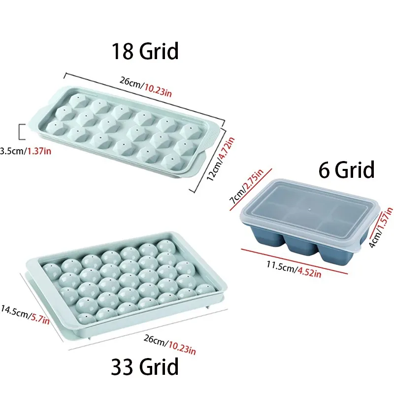 DHgate.com:Ice Ball & Lollipop Tray: 33/18/6-Cavity Food-Grade PP Ice ...