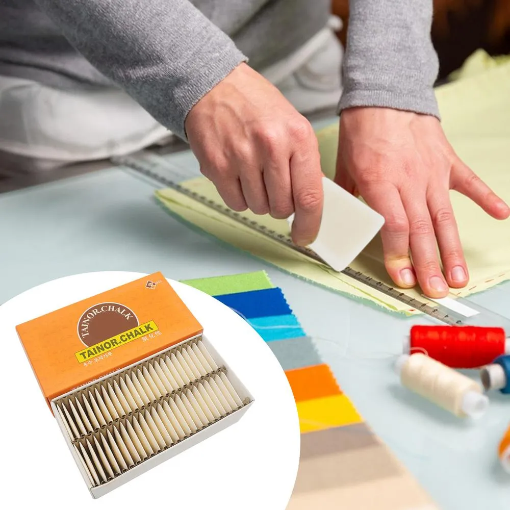 Professional Tailor's Chalk for Precise Fabric Marking | Set of 12 ...