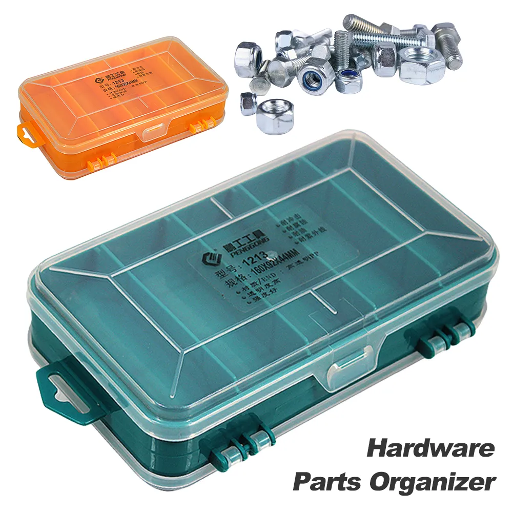 DHgate.com:Multifunctional Double-Sided Hardware Organizer Box: Plastic ...