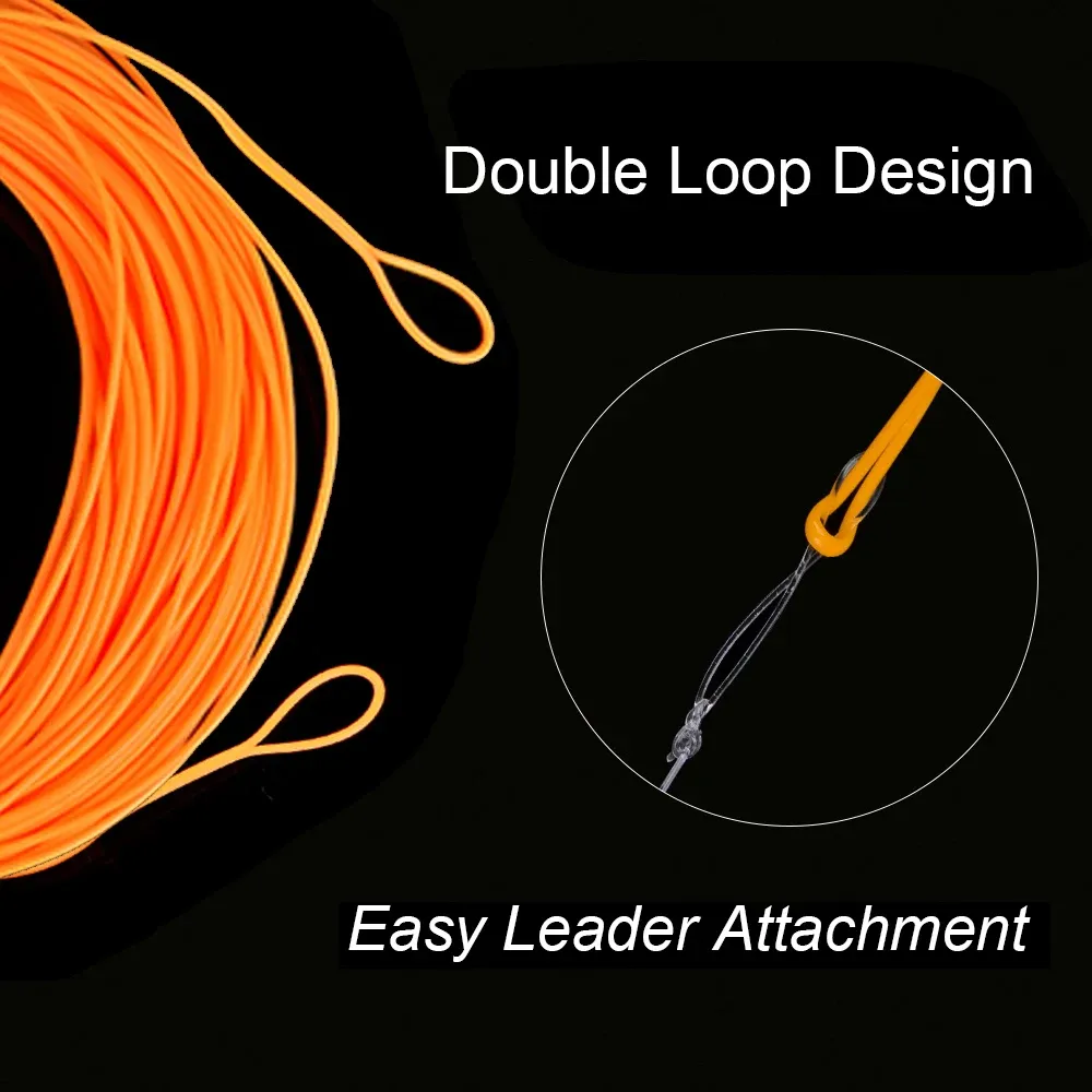 Fly Fishing Line, 100FT/30M, Weight Forward Floating, 4F/5F/6F/7F/8F, For Trout Fly Fishing from ...