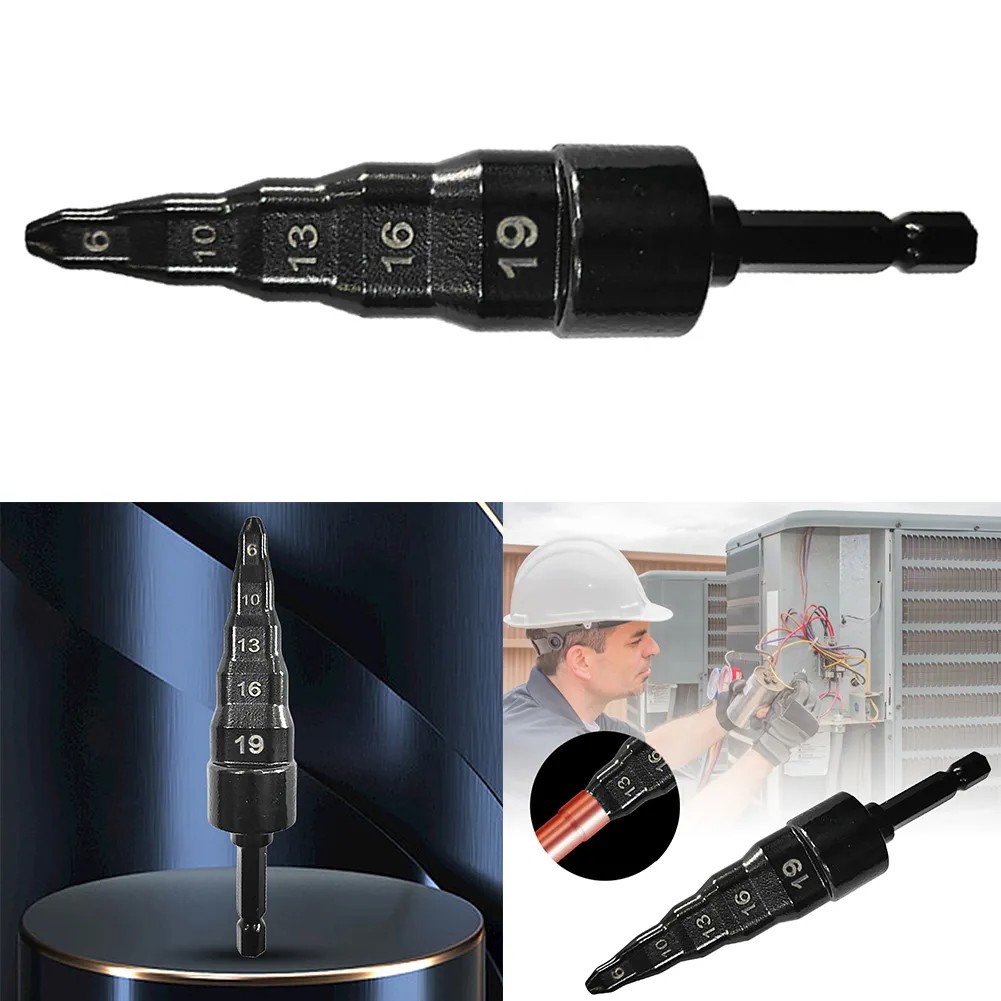 5-in-1 Air Conditioner Copper Pipe Expander with 1/4, 3/8, 1/2, 5/8 ...