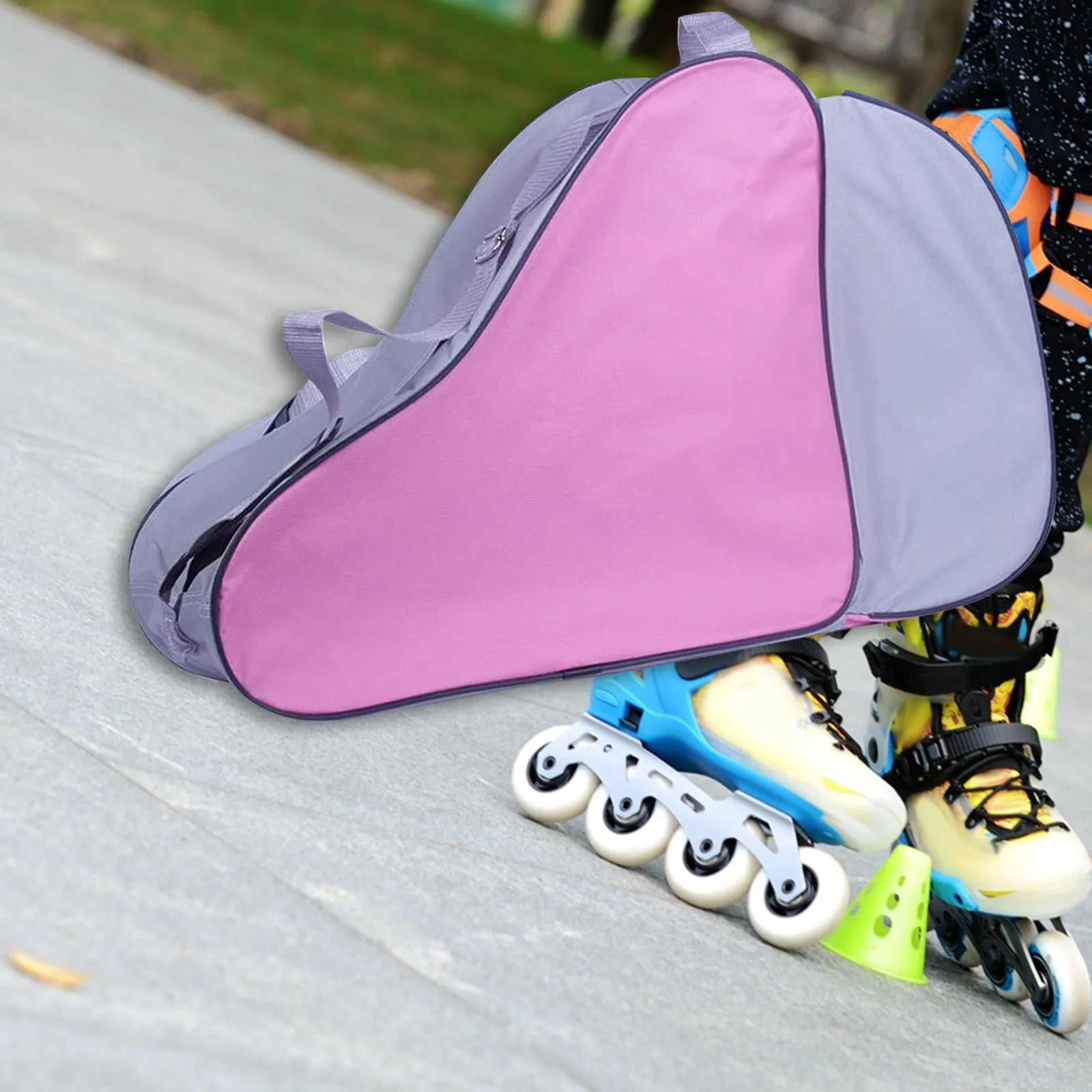 Roller Skate Carry Bag with Double-Stitched Seams and Mesh Ventilation ...